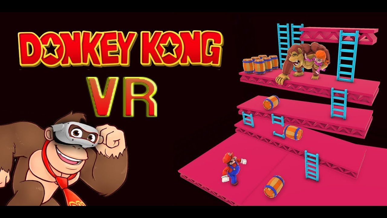 Donkey Kong VR | FULL GAMEPLAY | Meta Oculus Quest | NO COMMENTARY ...