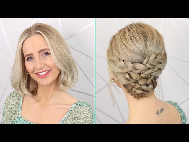 Short Hair Updos With Braids