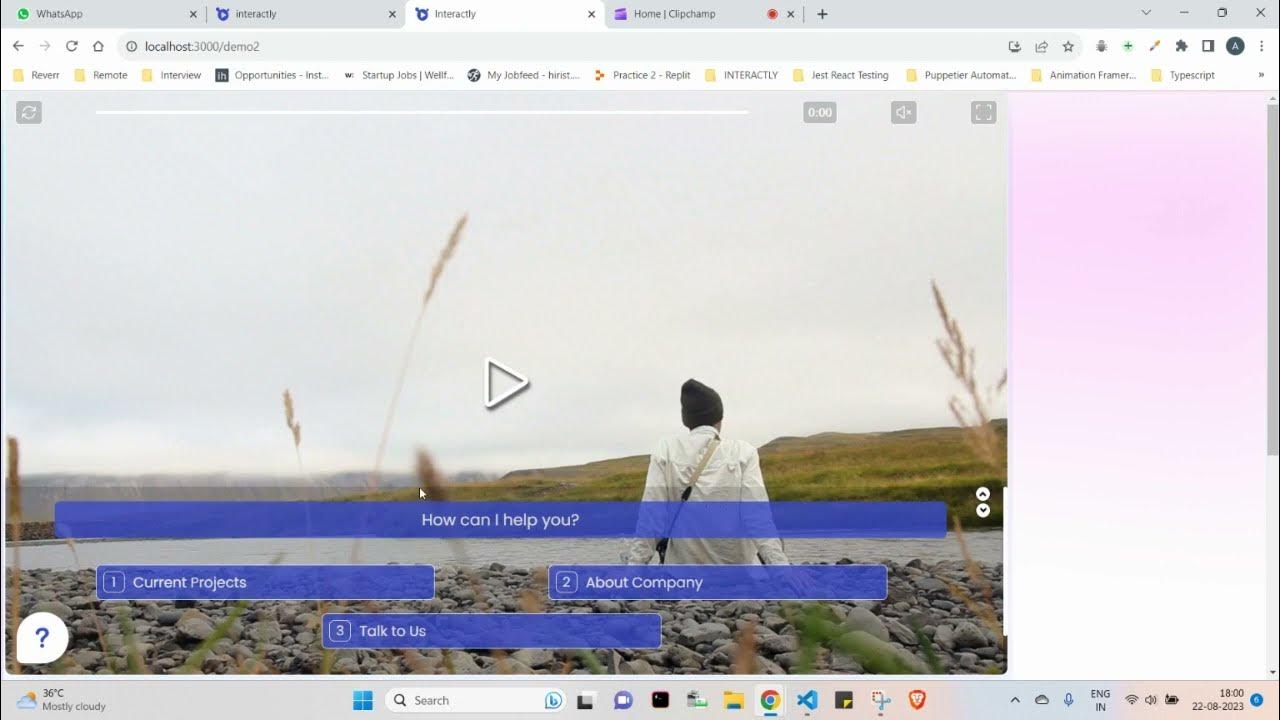 How to change width and height for embedding Interactive video - YouTube