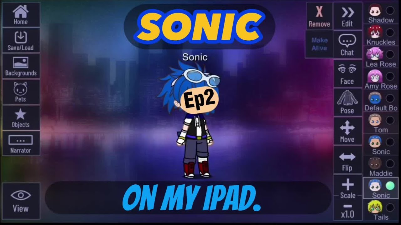 Sonic on my IPad | ep2 | Sonic Is Calm And Explores - YouTube