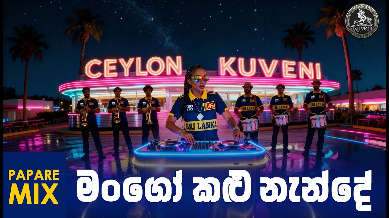 Mango Kalu Nende Papare | මංගෝ කළු නැන්දේ | Papare Mix | Ceylon Kuveni ...