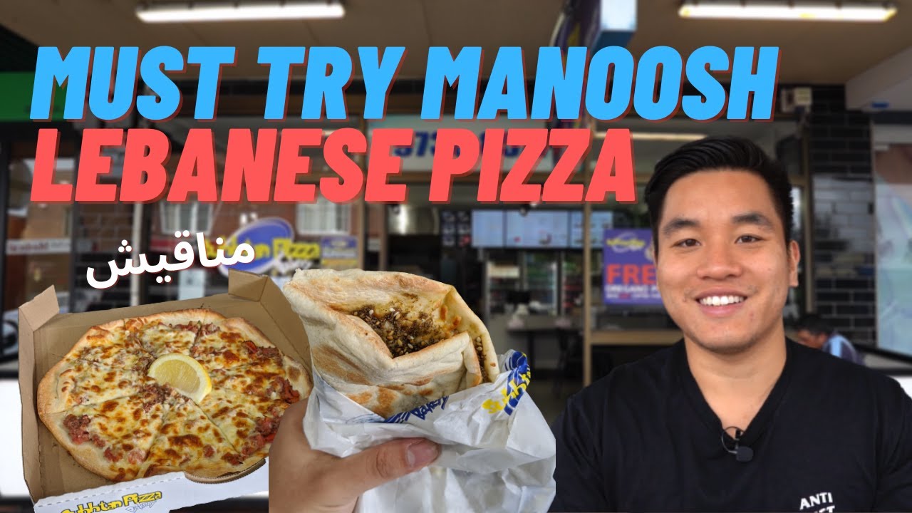 MUST TRY LEBANESE PIZZA, BEST MANOOSH IN SYDNEY SERIES | Manoush ...
