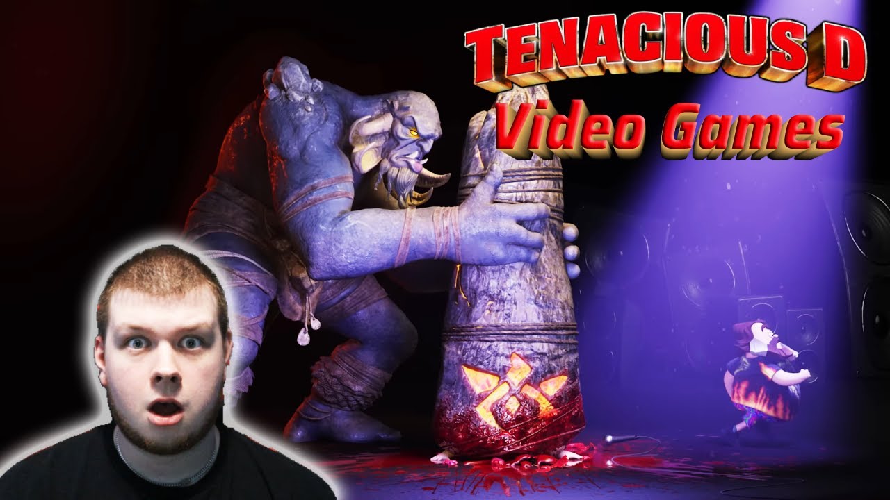 My First Time Reacting to Tenacious D - video games - YouTube