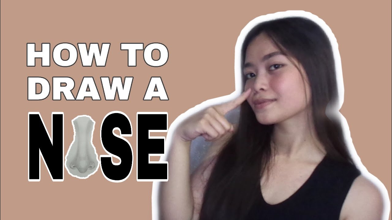 How To Draw a Nose | Paano Magdrawing ng Ilong | Winber - YouTube