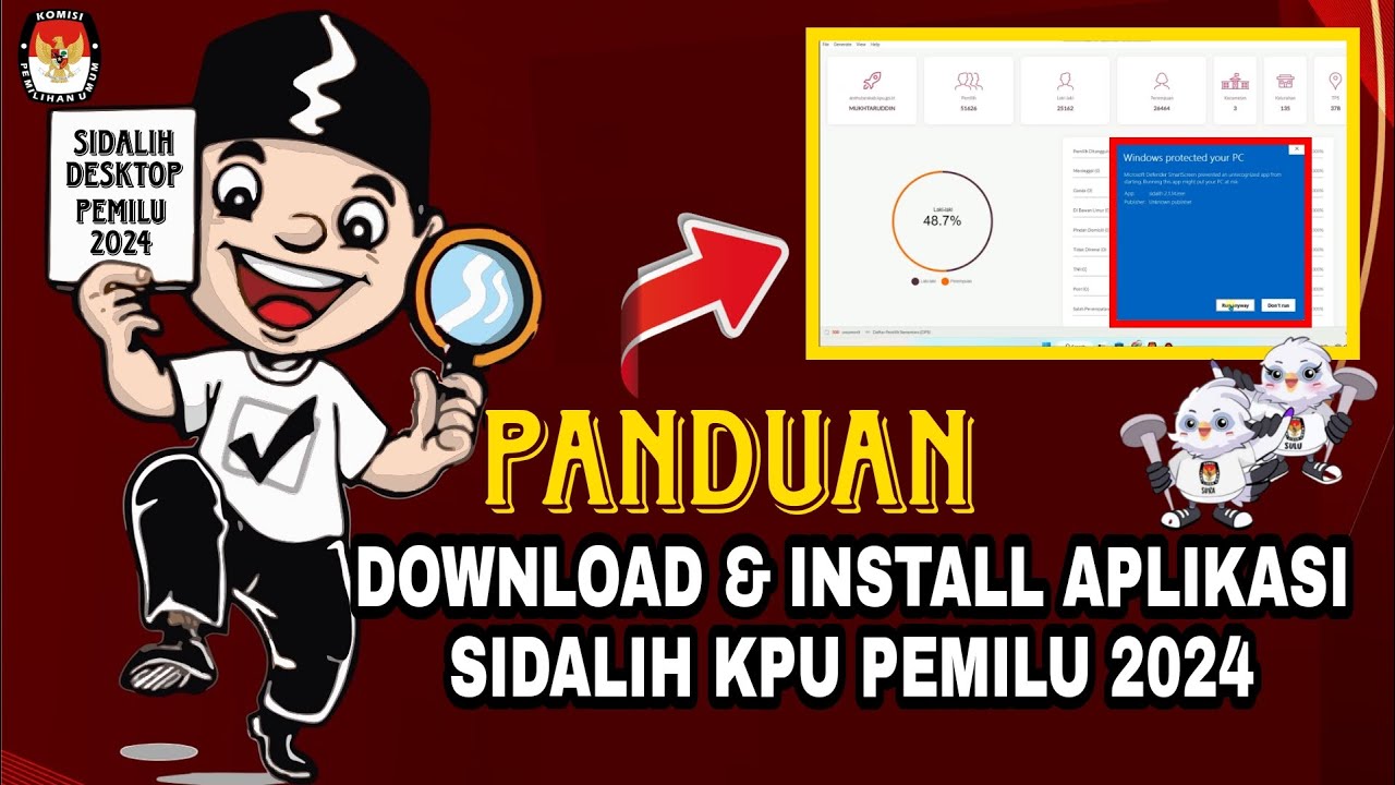 CARA DOWNLOAD DAN INSTALL APLIKASI SIDALIH KPU PEMILU 2024 - SIDALIH ...