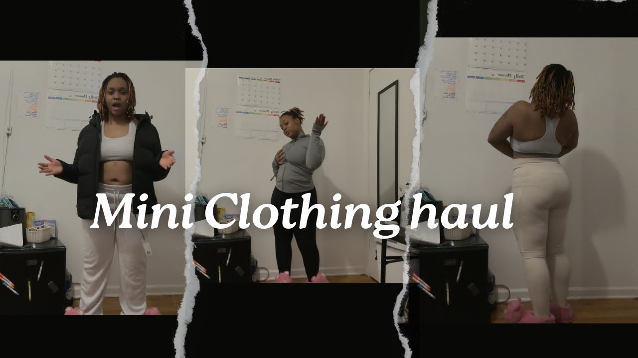 Mini Clothing haul - YouTube