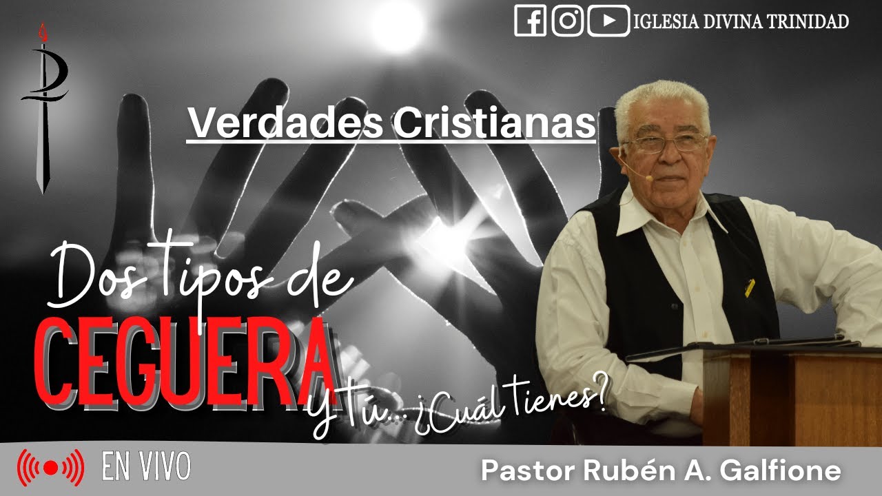 DOS TIPOS DE CEGUERA...¿CUAL TIENES TU? - YouTube