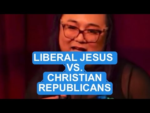 Liberal Jesus vs. Christian Republicans - YouTube
