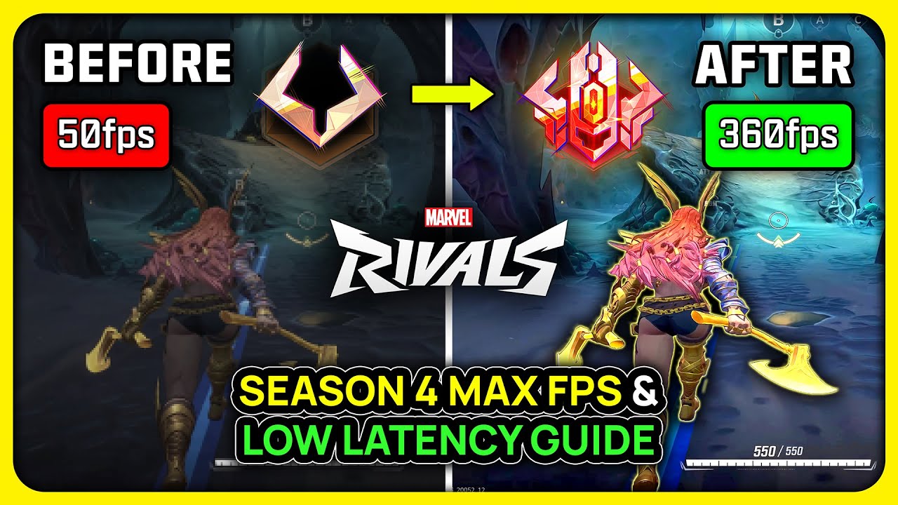Marvel Rivals Season 4 - BEST PC Settings for MAX FPS - YouTube