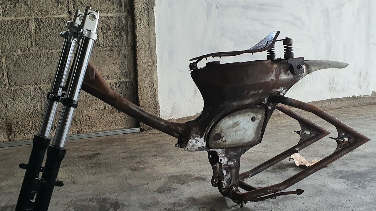turun mesin honda karisma dan review chassis untuk project "street cub ...