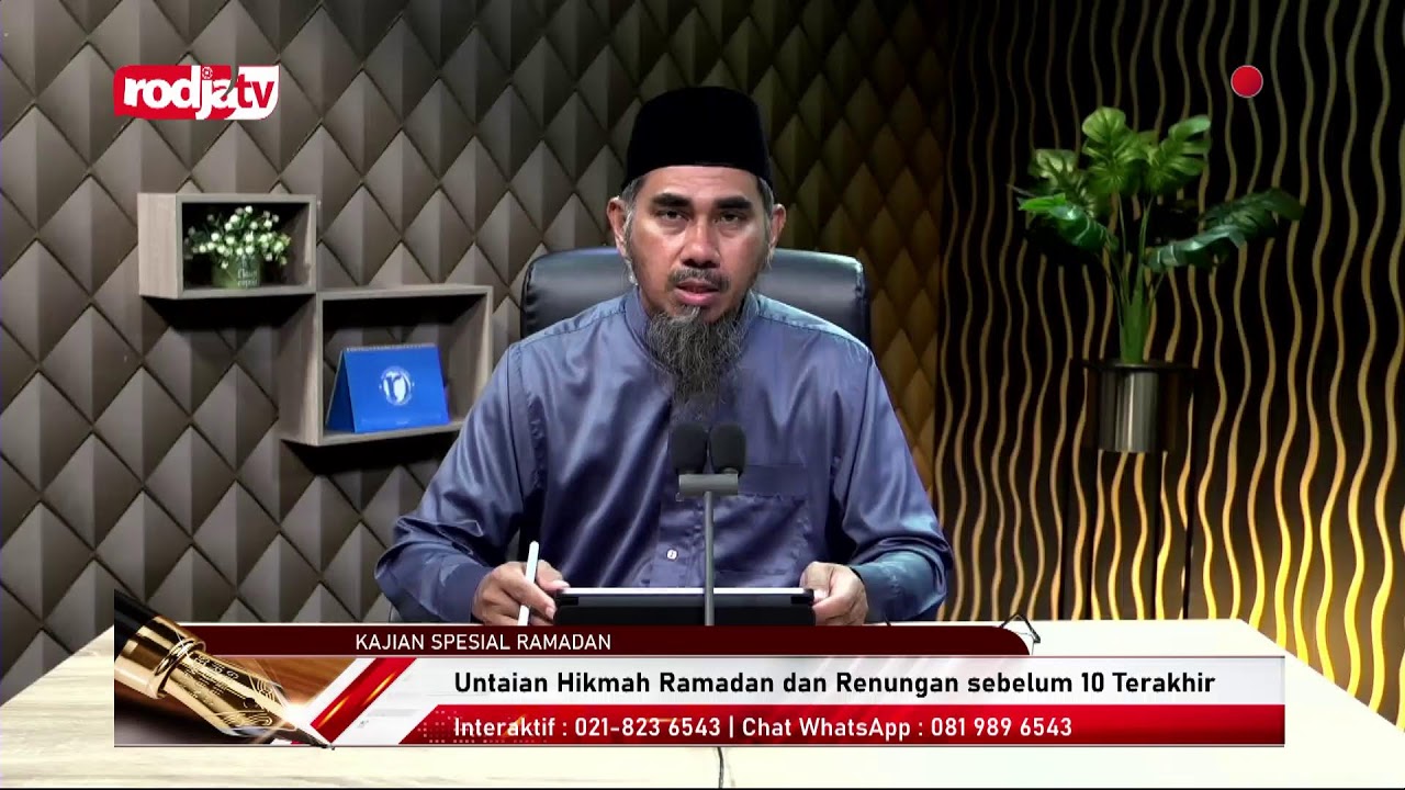 [LIVE] [LIVE] Ustadz Dr. Muhammad Nur Ihsan | Untaian Hikmah Ramadan ...