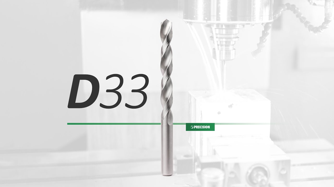 Precision D33 - Solid Carbide Drills for General Drilling Operations ...