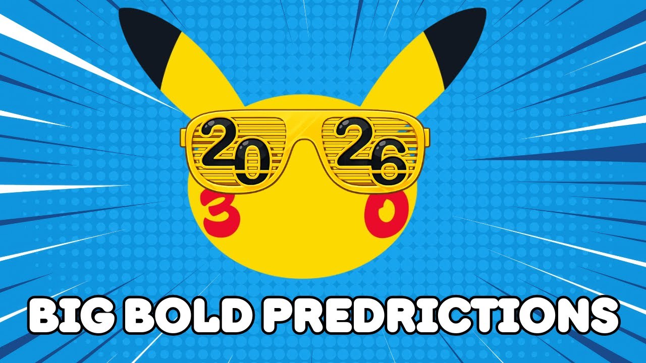 2026 BIG BOLD PREDICTIONS!!! - Pokémon 30th Anniversary - YouTube