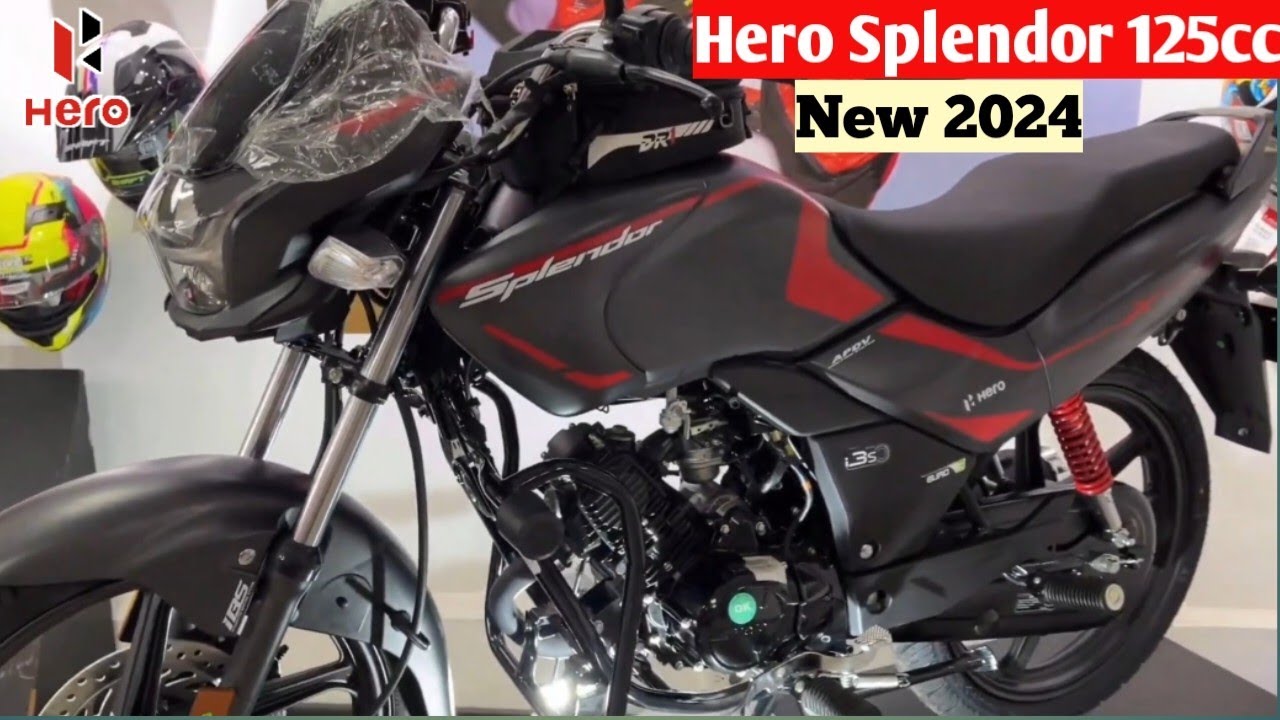 hero Splendor 125cc new model 2024🔥| hero new 125cc bike launch in ...