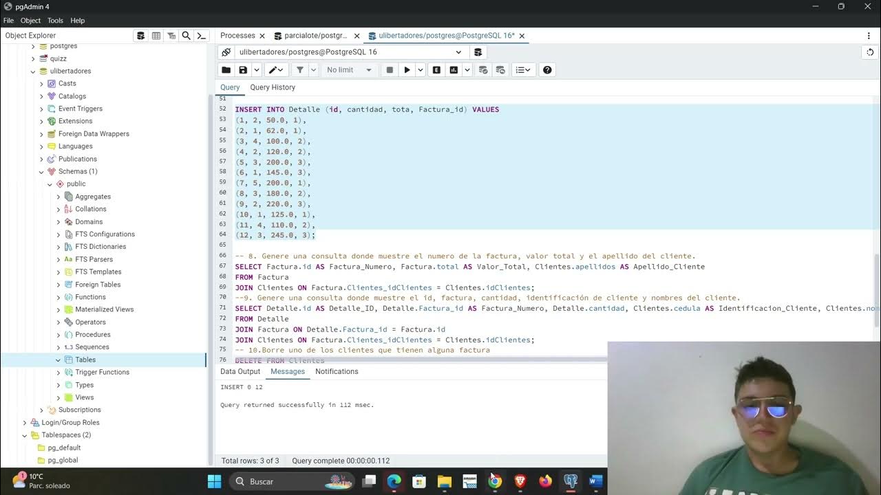 ACTIVIDAD Taller 1 - Creación Base de Datos en mysql - YouTube