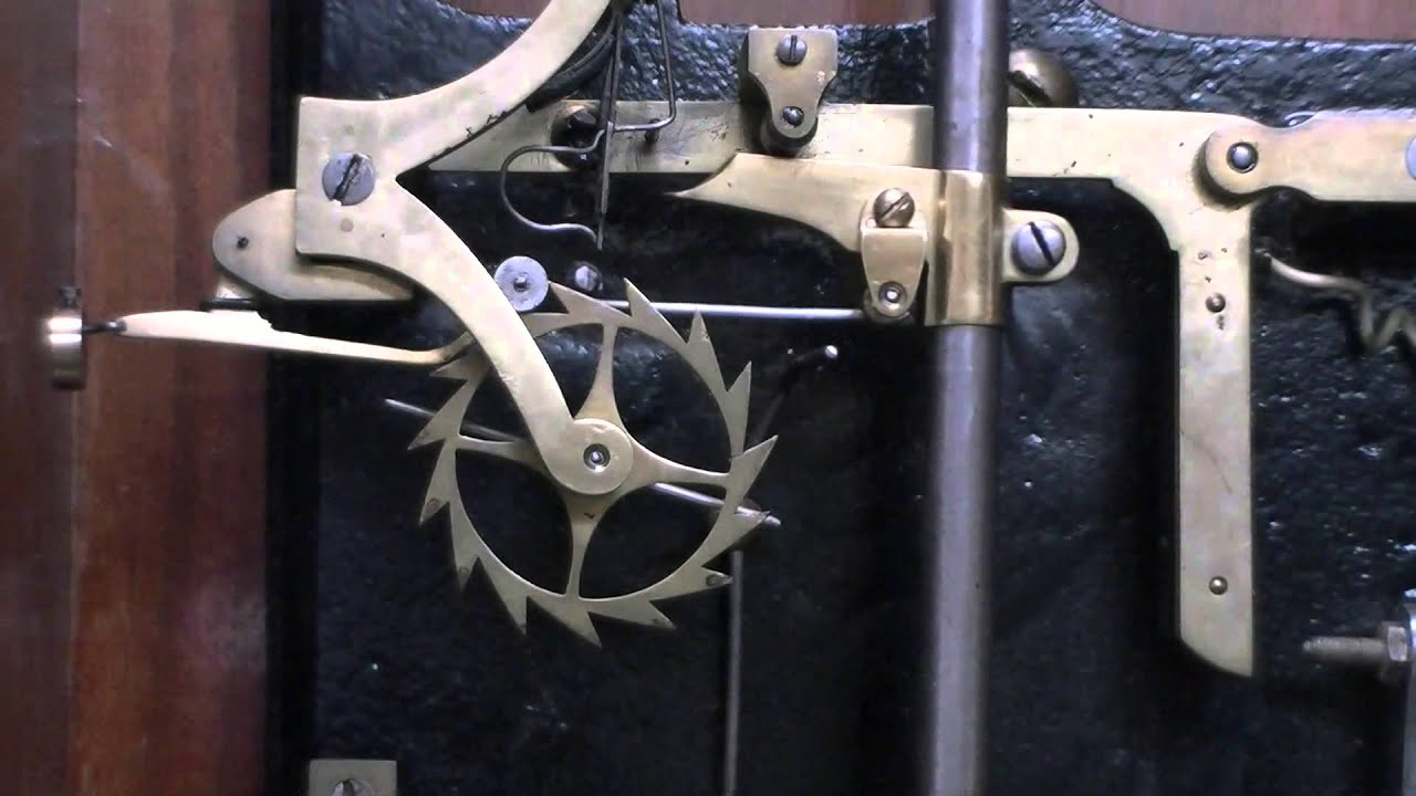 Synchronome Master Clock Movement (Anson Engine Museum) - YouTube