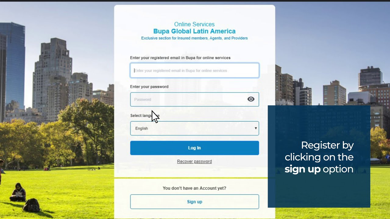 Agents - How to register in My Bupa (Bupa Global Latin America) - YouTube