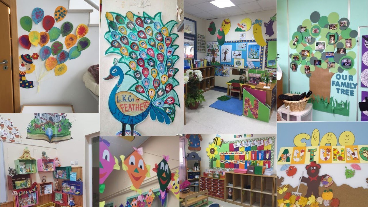 Preschool decoration ideas/Classroom wall decoration design/Door ...