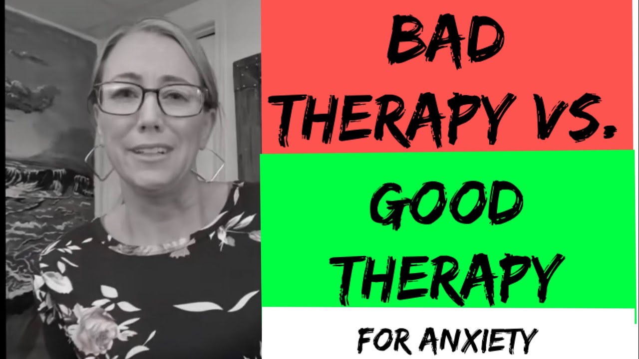 Therapy that helps anxiety - YouTube