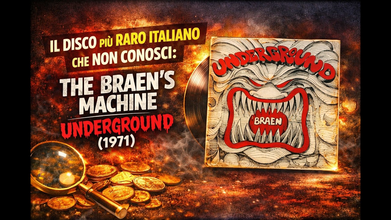 Braen's Machine - Underground (1971) Un disco rarissimo e costosissimo ...
