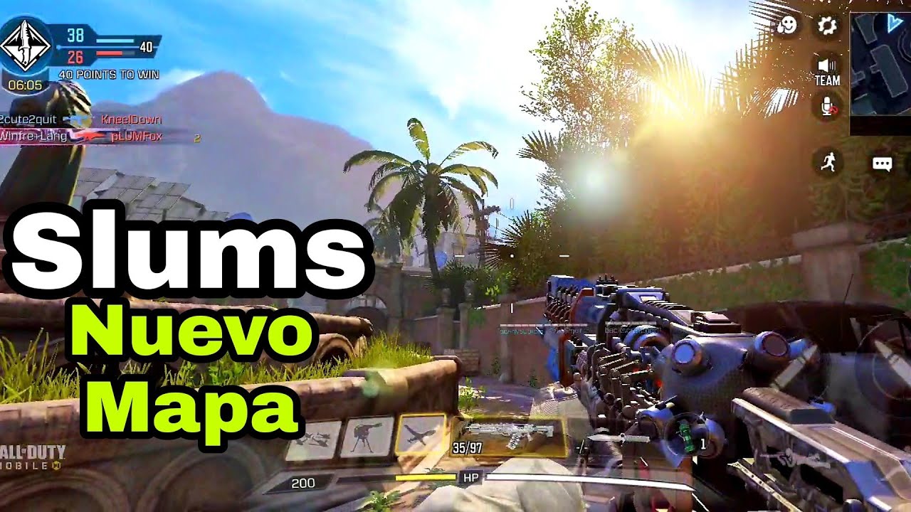 SLUMS - NUEVO MAPA MULTIPLAYER 😍 // SEASON 6 😉 // COD MOBILE 😉 - YouTube