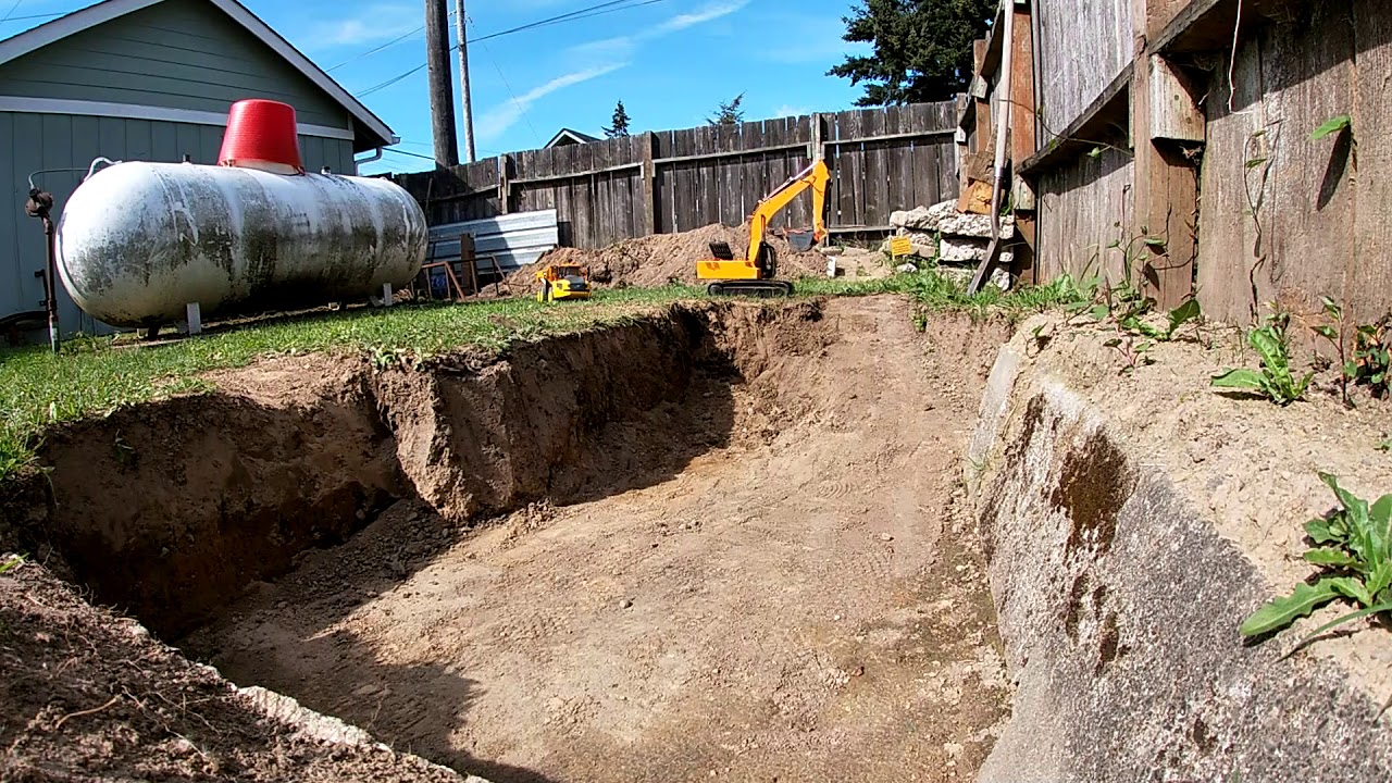 Digging Undisturbed Ground With An Earth Digger 4200xl Pt 9 - YouTube