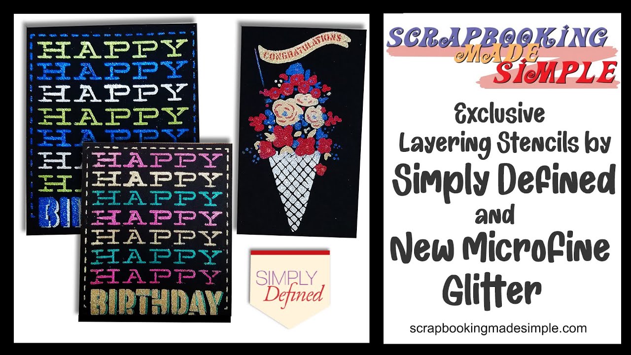 504 Make your projects sparkle more with Simply Defined Layering ...