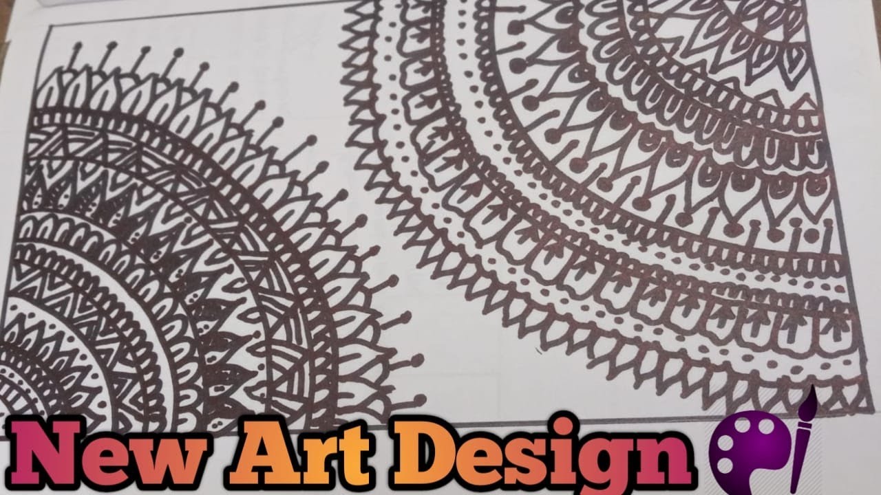 New Design Drawing | How to draw | New Sketch Drawing | #art #design # ...