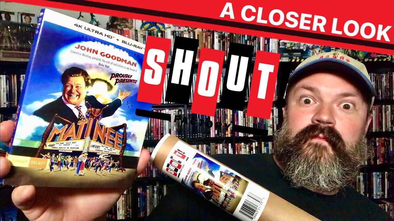 4K Matinee (1993) Collector's Edition + Exclusive Poster UNBOXING ...
