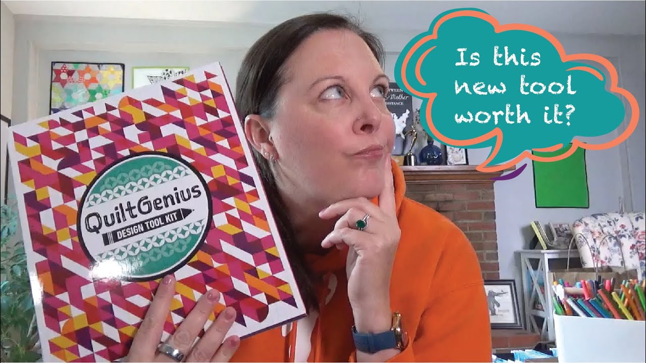 I tried C&T's new Quilt Genius Design Tool Kit! - YouTube