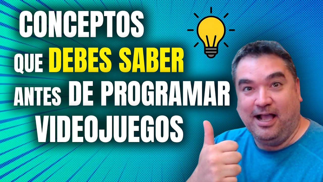 Conceptos de básicos de Programación. Aprende a programar videojuegos en C# y Unity - YouTube