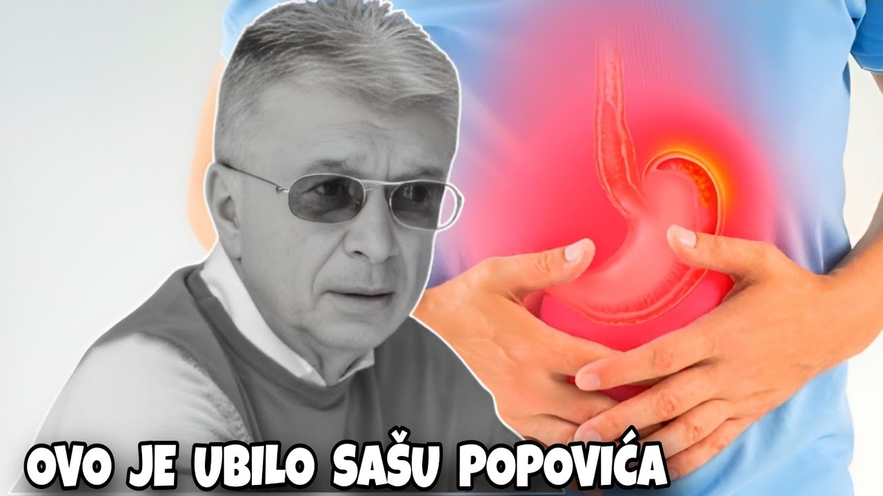 "NIJE GA UBIO RAK VEĆ..."Ova Retka Bolest Je Ubila Sašu Popovića - YouTube