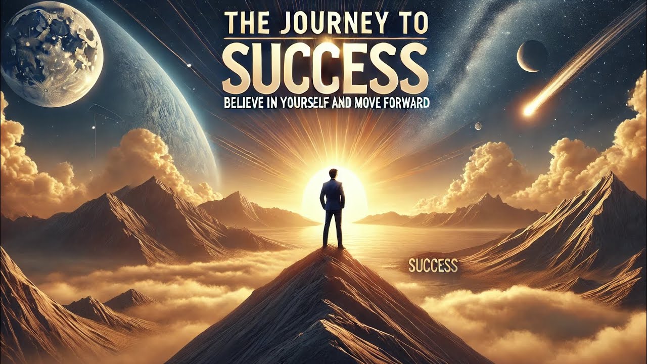 The Journey To Success Believe In Yourself And Move Forward #motivation ...