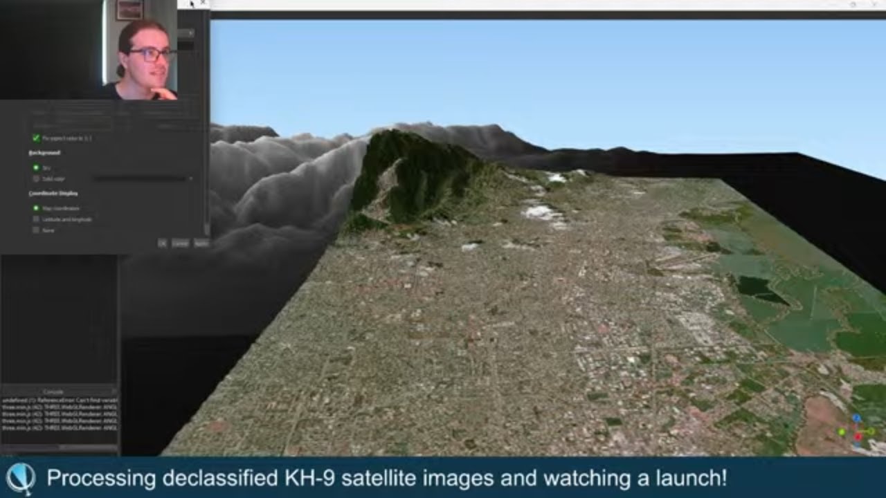 Processing Declassified Spy Satellite Imagery! (A Colored KH-9 Image ...