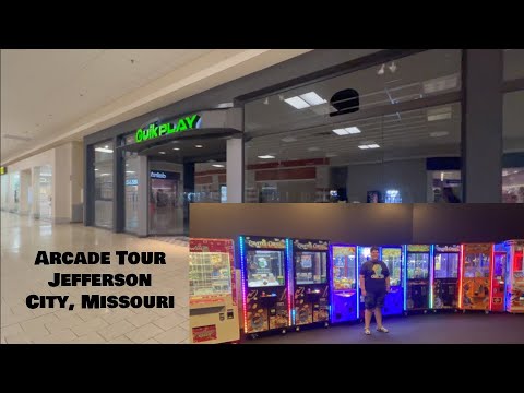 Quik Play Arcade Tour + Game Play - Jefferson City, Missouri - YouTube
