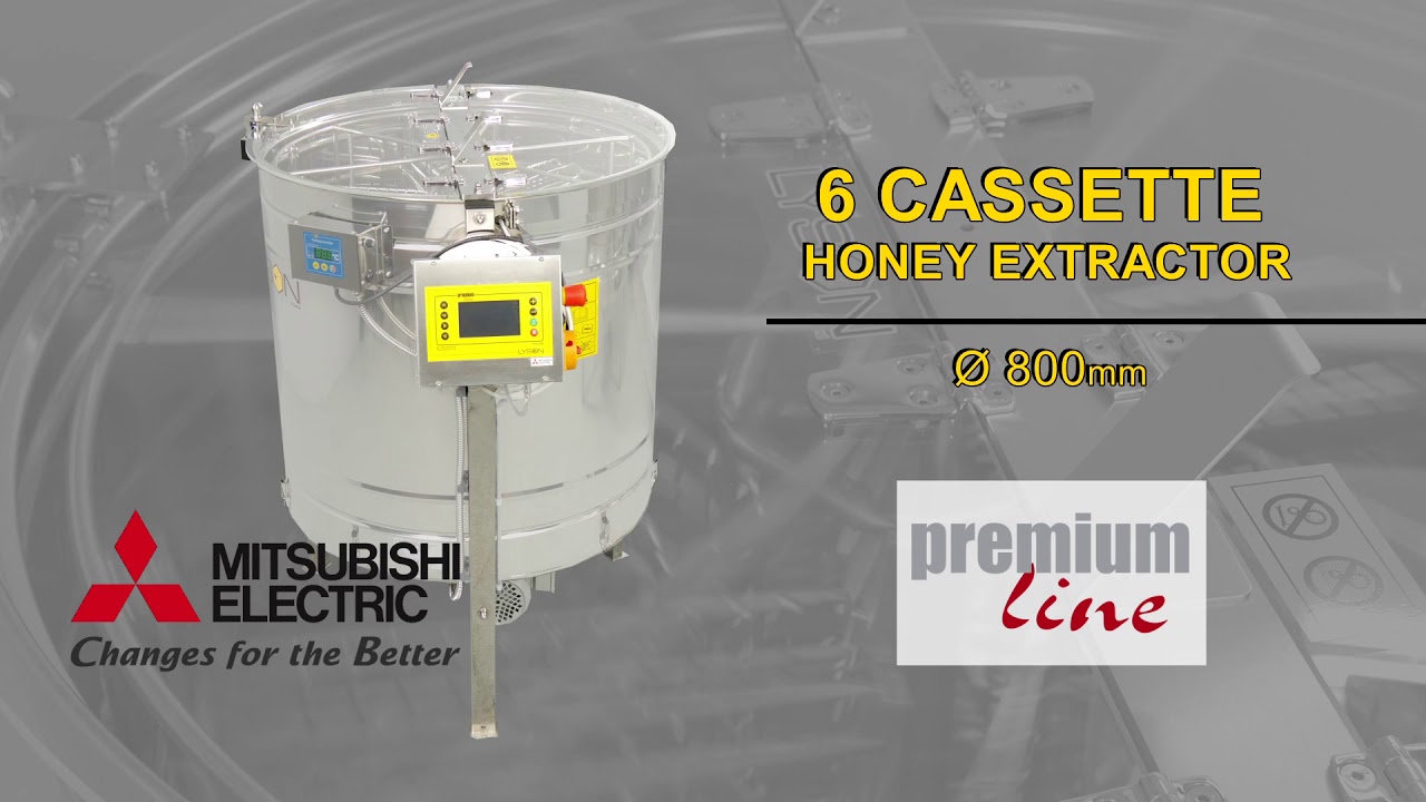 Tangential, Radial, Cassette - Honey extractors series Premium Line ...