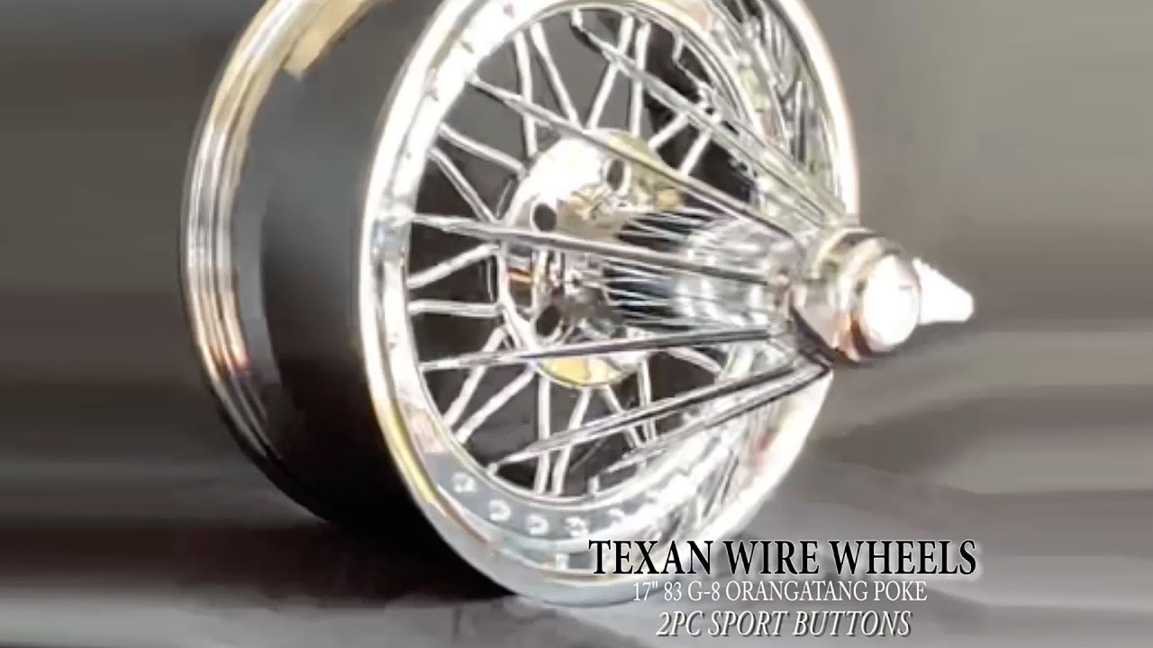 17 inch 83s® G8 Orangatang Poke® 2-PC Sport with Buttons 30 Spoke Elbow ...