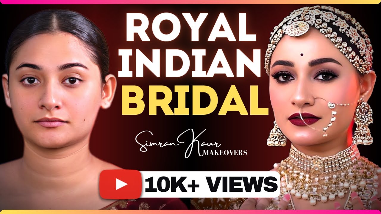 MAKEUP ARTIST SECRETS REVEALED | Indian Bridal Makeup Tutorial | Simran Kaur Makeovers - YouTube