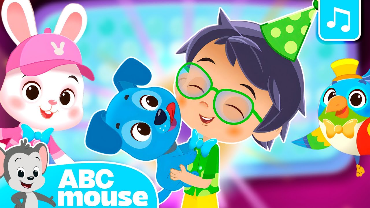 🎉🐶 Pet Party Time! | ABCmouse Animal Song for Kids 🐱🎵🐰 | Kindness and ...