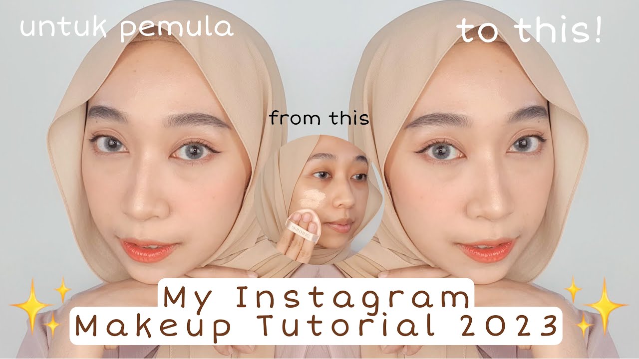 MAKE UP FRESH UNTUK PEMULA | MY INSTAGRAM MAKE UP TUTORIAL - YouTube