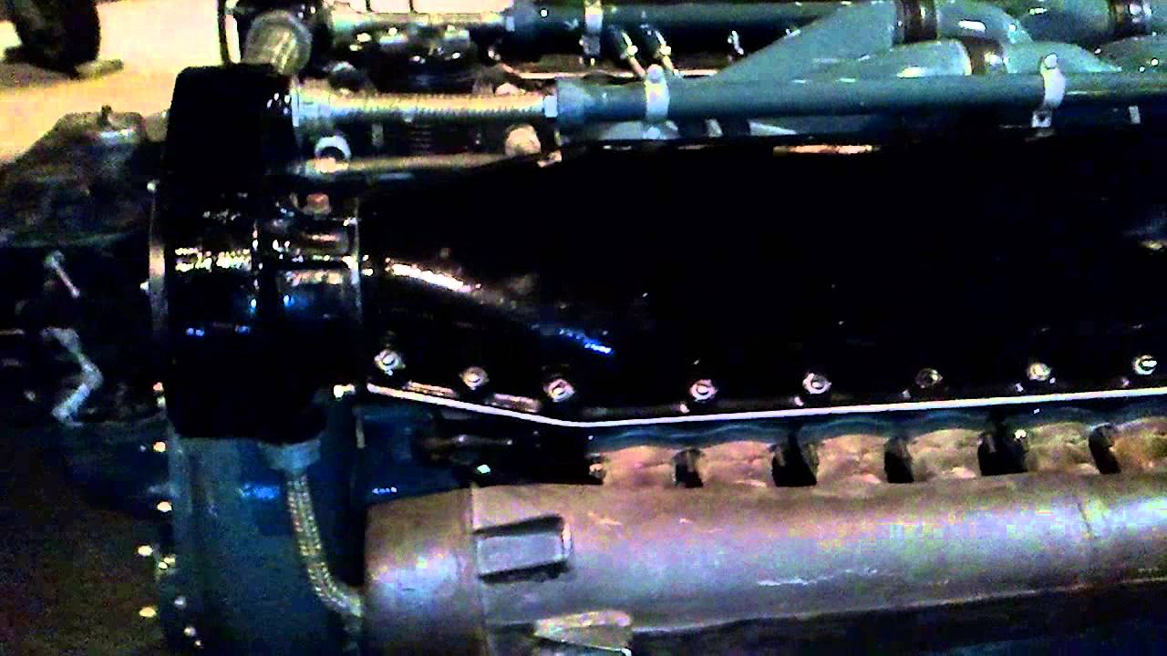 Allison Aircraft Engine - Museum of Flight, Seattle - YouTube