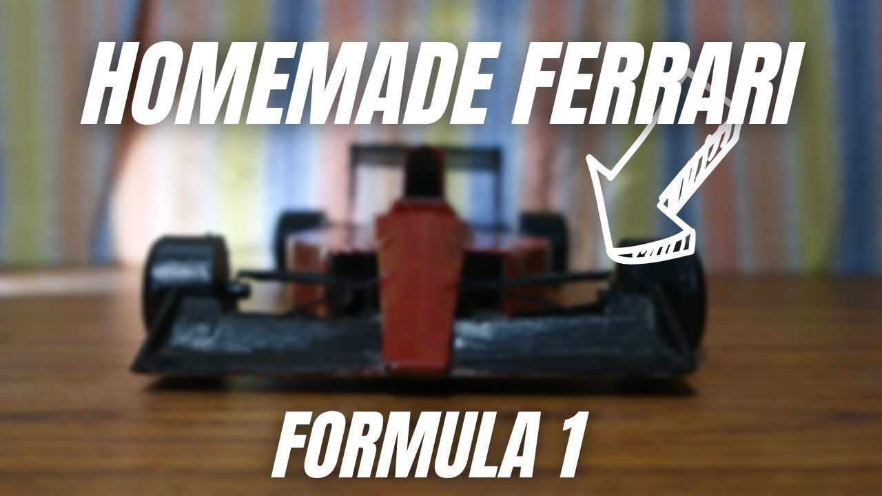 I built a Formula 1 Ferrari racecar with Cardboard - YouTube