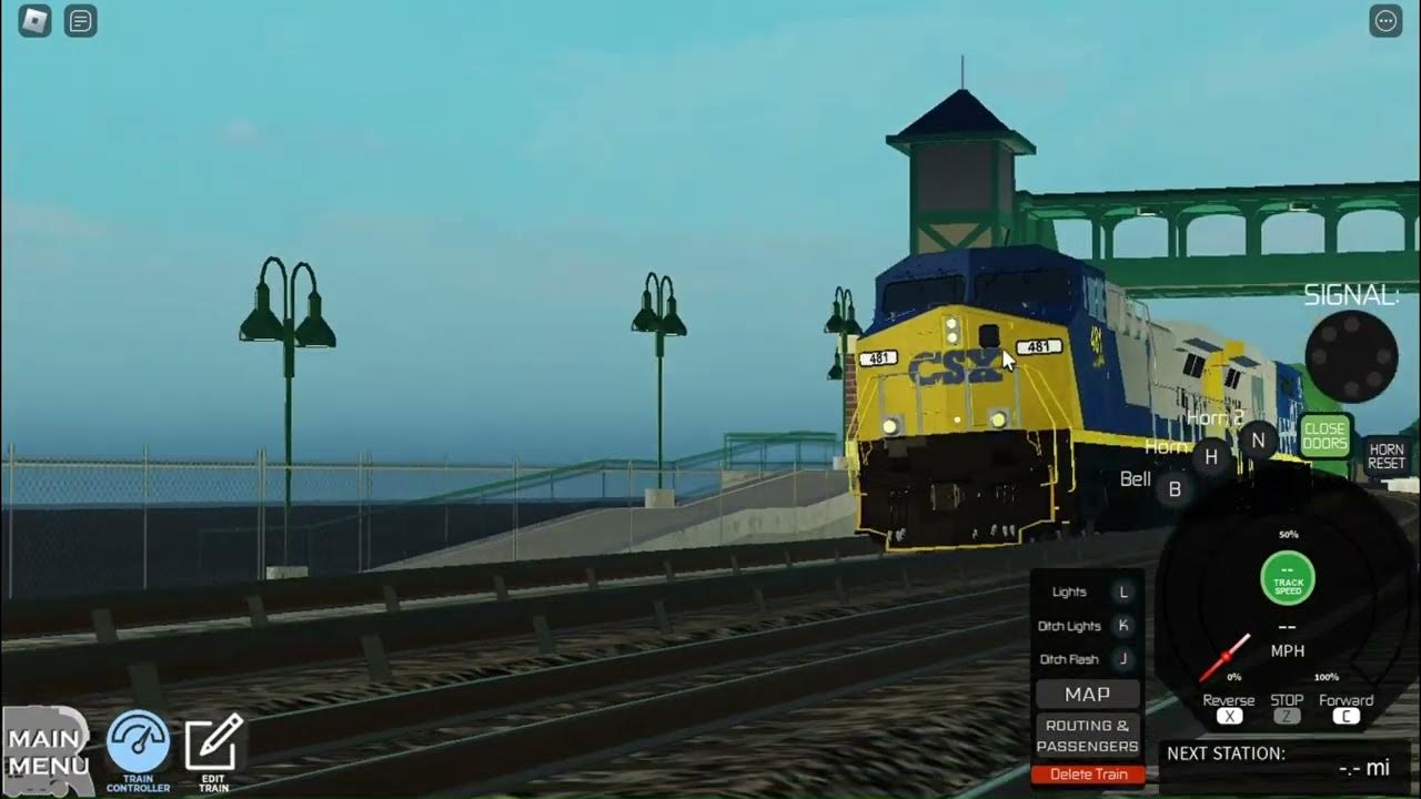 (Roblox) Empire Corridor Train Simulator Railfanning Part 2 - YouTube