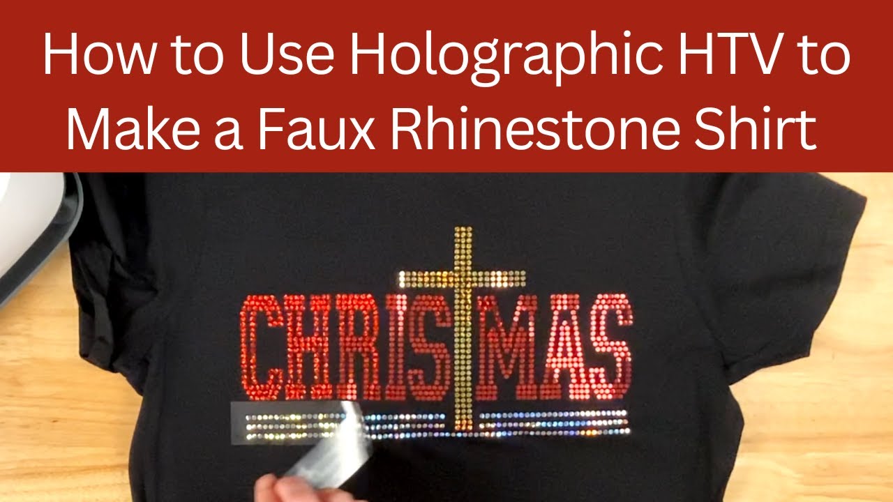 How to Make Faux Rhinestones from a Rhinestone Template File - YouTube