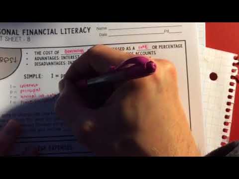 Financial Literacy Cheat Sheet - YouTube