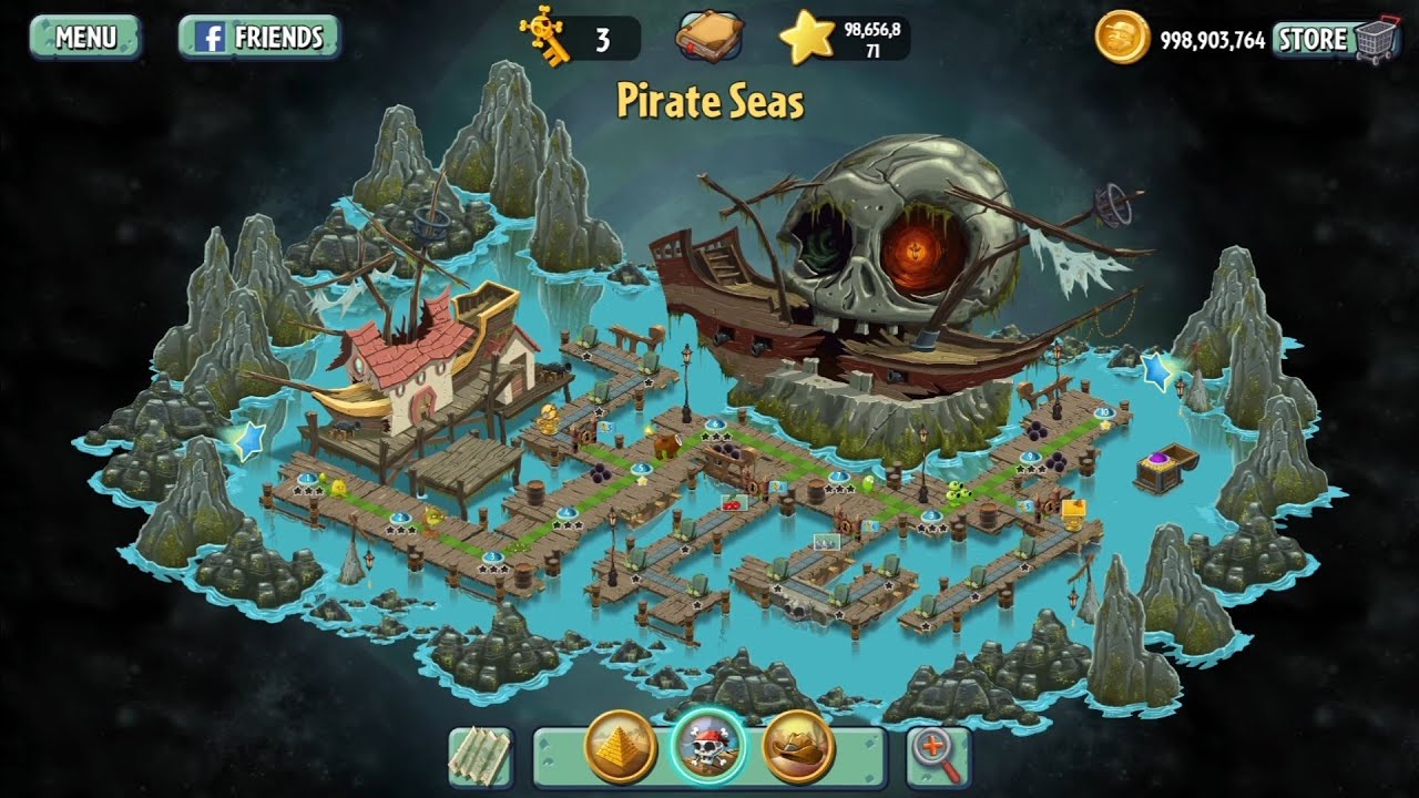PLANTS VS ZOMBIE 2 OLDEST VERSION - YouTube