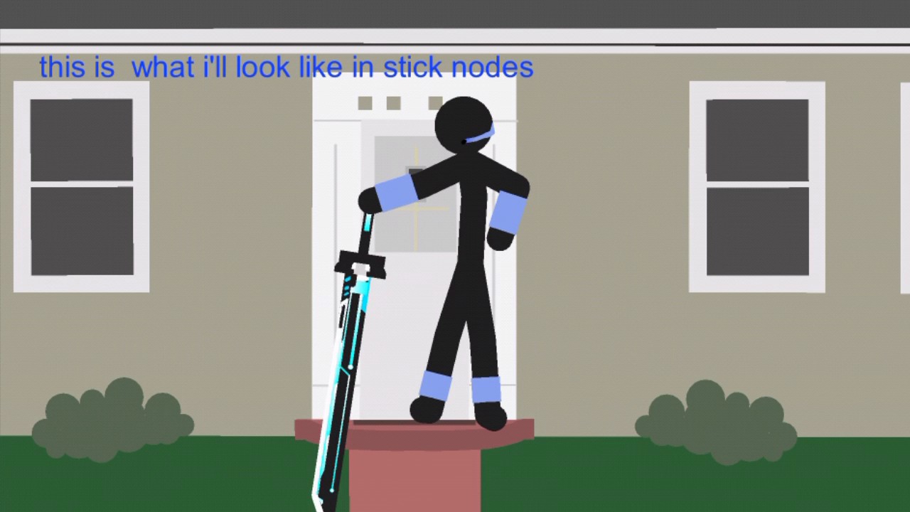 Stick nodes character. - YouTube