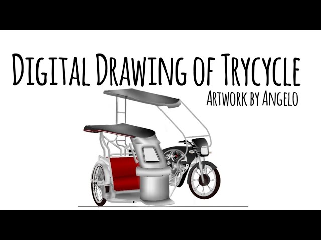 Philippine Tricycle Drawing