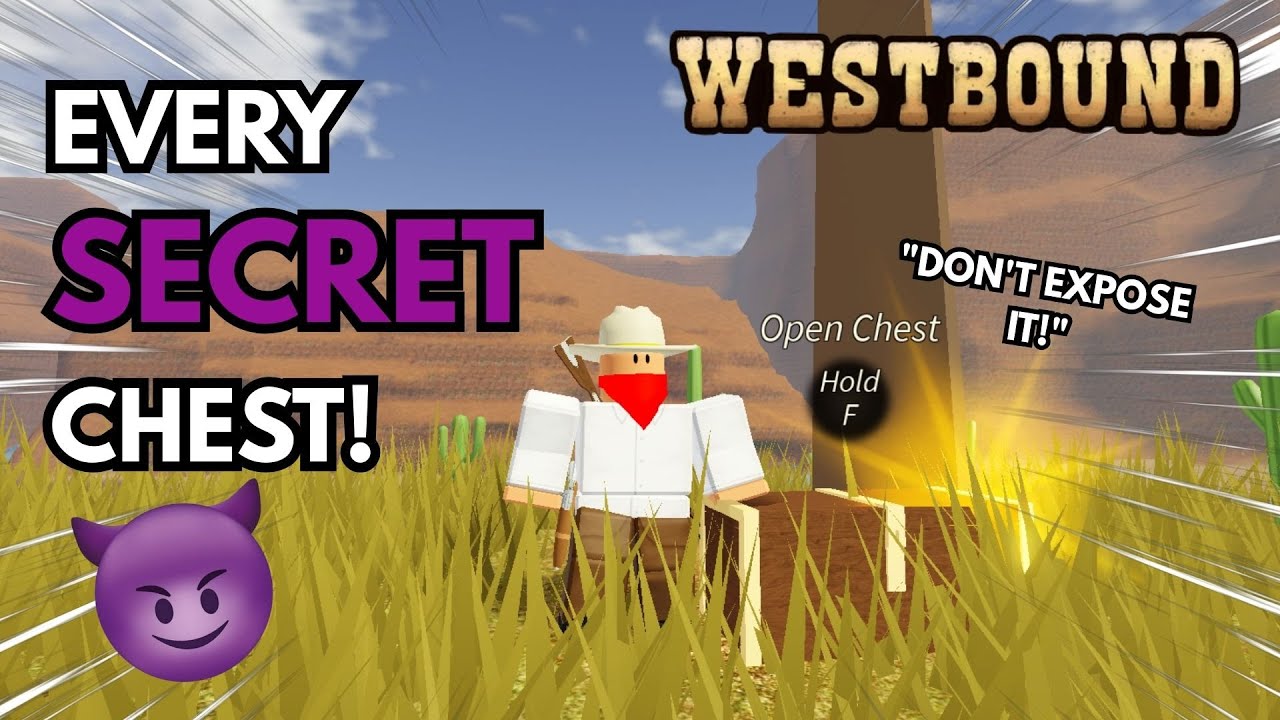 This Map Shows ALL Chests in Westbound Roblox! 😱💸 - YouTube