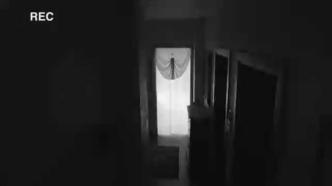Paranormal scene taken by security camera - YouTube